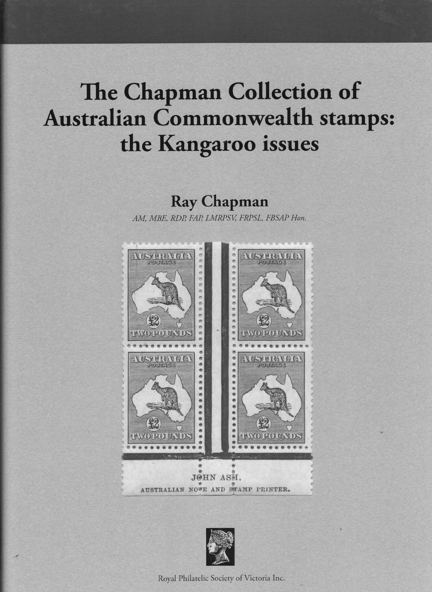 The Chapman Collection of Australian Commonwealth Stamps - RPSV